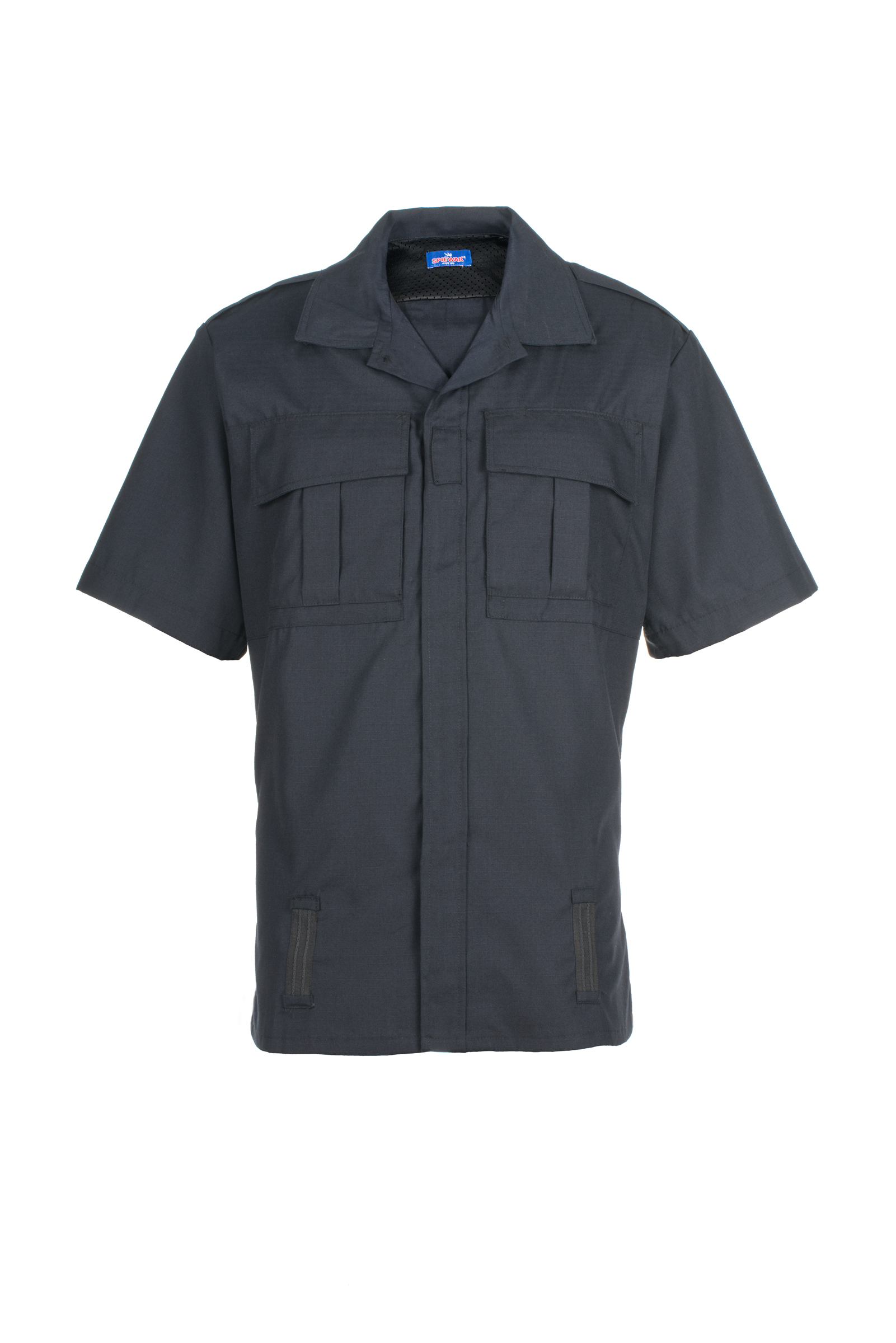 Poly Cotton Mini Ripstop Short-Sleeve Tactical Shirt | Spiewak